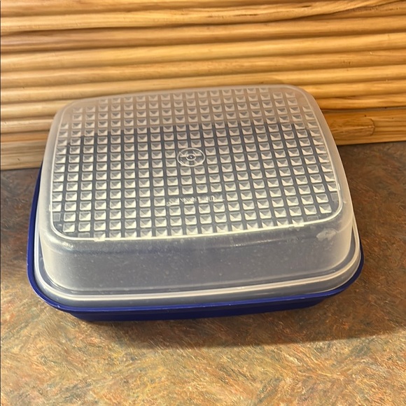 Tupperware | Kitchen | Tupperware Blue And Clear Season N Serve | Poshmark
